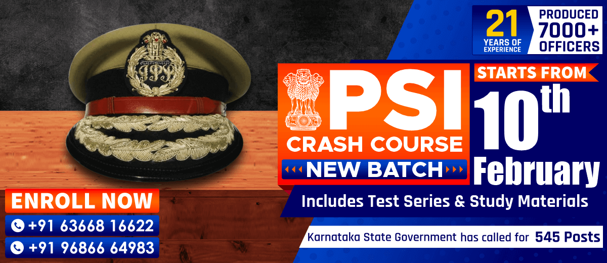 Best PSI Coaching Institute In Bangalore, Karnataka, India