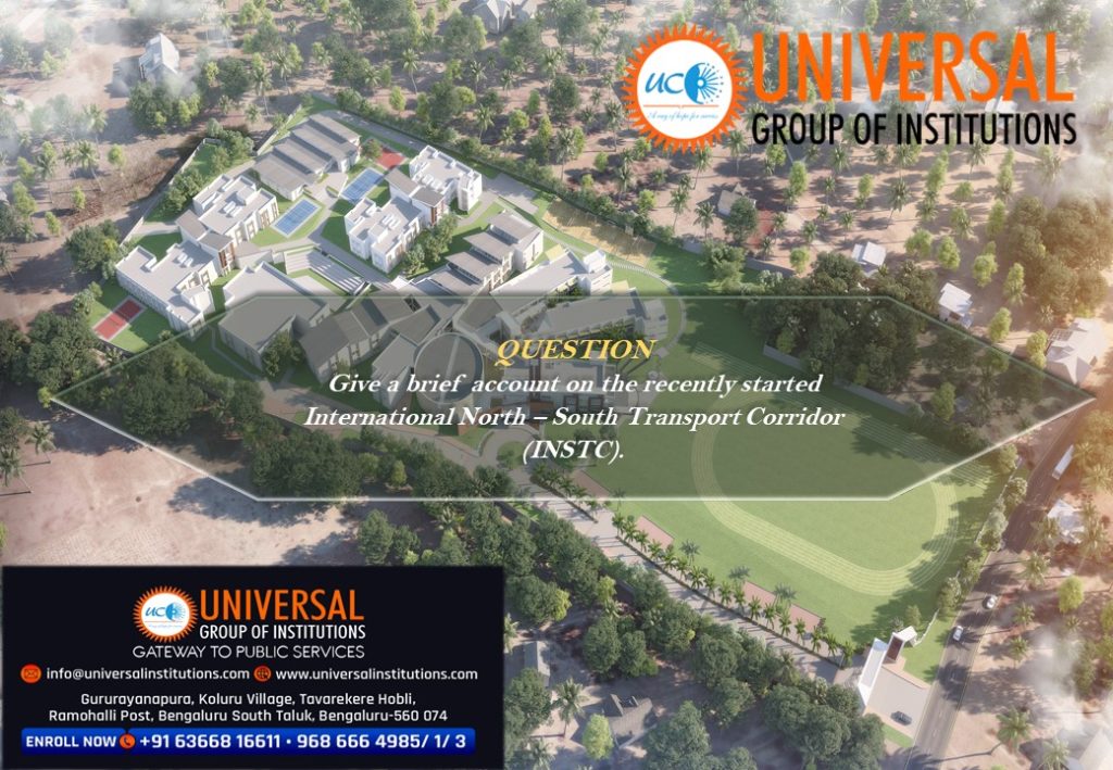 International North – South Transport Corridor Explained