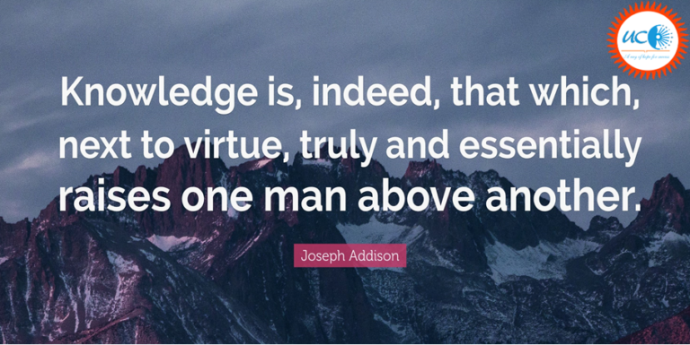 What do you understand by the following quote: “Knowledge is virtue”. (250 words) - Universal ...