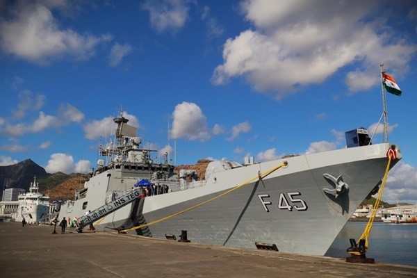 India’s INS Teg Arrives in Mauritius for EEZ Patrol Operations
