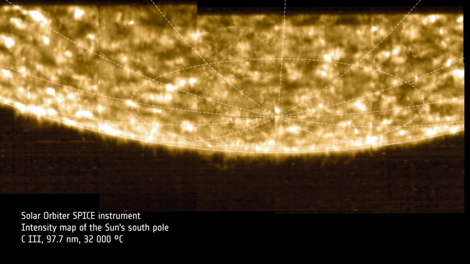 Solar Orbiter’s First Images of Sun’s Poles Revealed