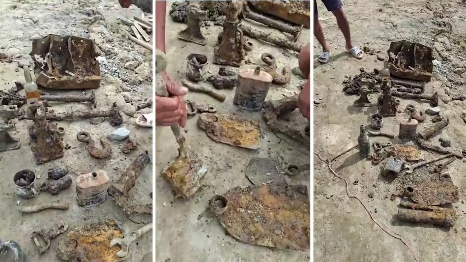 Imphal West Unearths Historic World War II Artifacts
