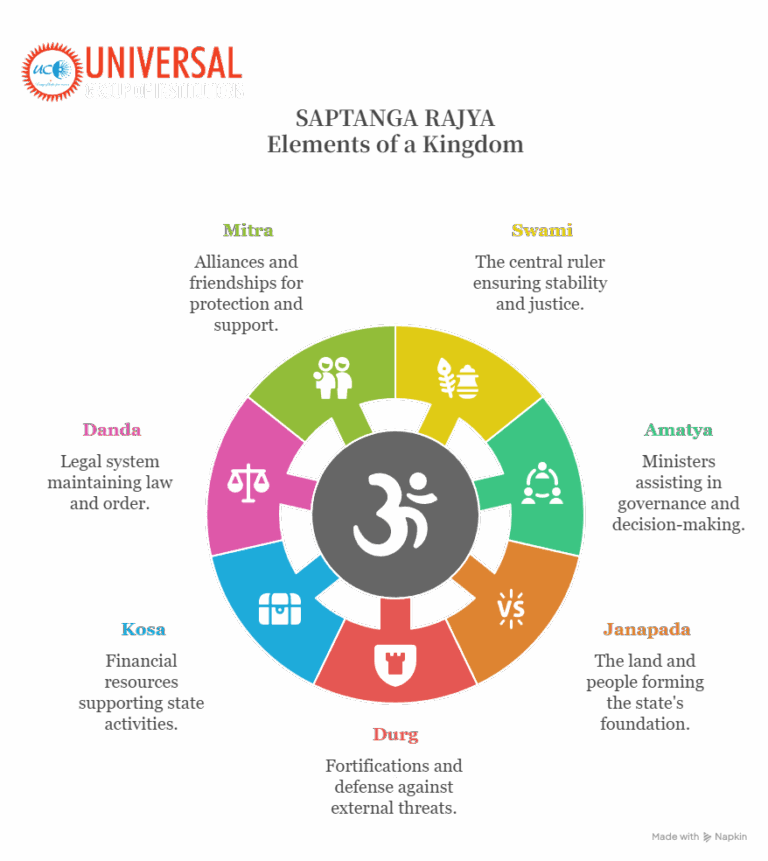 Saptanga Rajya Seven Elements Ancient Polity Explained